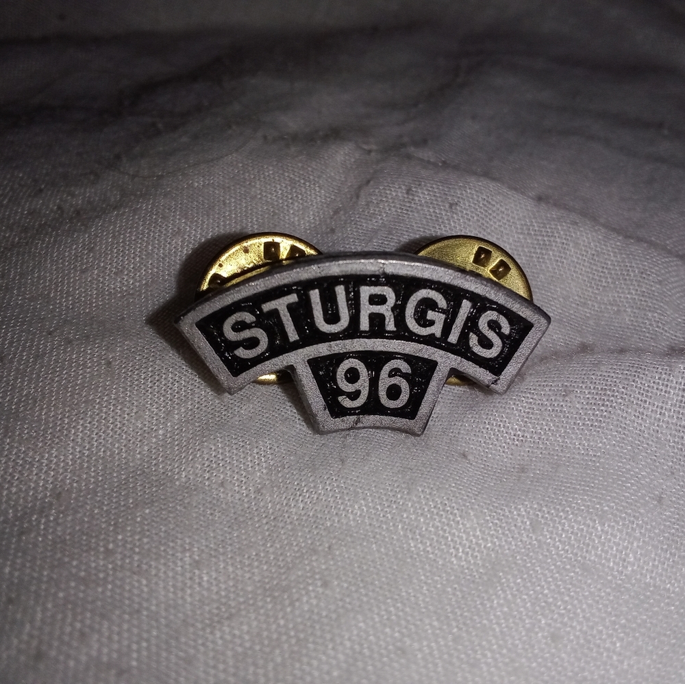 Vintage Motorcycle Biker Sturgis 96 Pin. 1" Long. Sku… - Gem